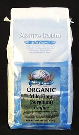 Buy Azure Farm Milo (Sorghum) Flour Organic - 5 lbs. | Health Foods St ...
