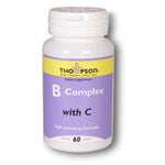 Buy Thompson Vitamin B Complex with C 60 tabs | Health Foods Stores ...