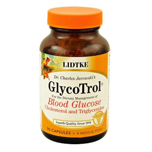 Buy Lidtke Technologies Glycotrol Complete - 90 caps | Health Foods St ...