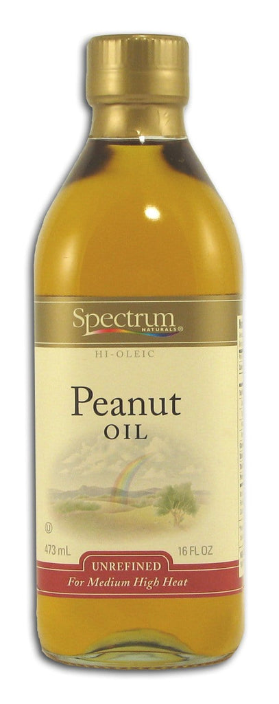 Buy Spectrum Peanut Oil Unrefined - 16 ozs. | Health Foods Stores | Or ...