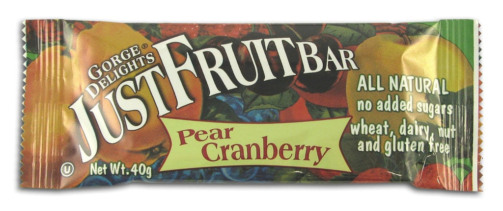 Buy Gorge Delights Cranberry Pear Bar - 3 x 1.4 ozs. | Health Foods St ...