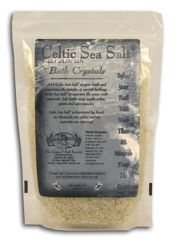 Buy Celtic Sea Salt Bath Crystals - 1 lb. | Health Foods Stores | Orga ...