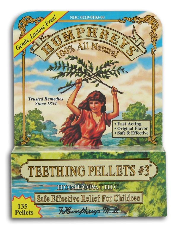 Buy Humphrey's Teething Pellets #3 Original - 135 pellets | Health Foo ...