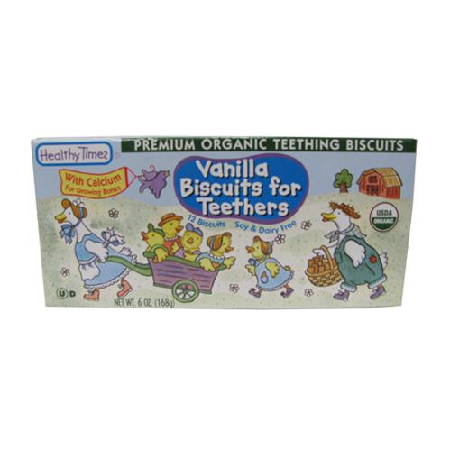 Buy Healthy Times Vanilla Teeth Biscuit Organic - 7 ozs. | Health Food ...