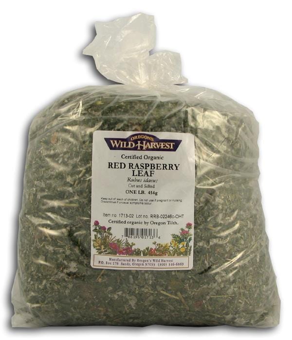 Buy Oregon's Wild Harvest Raspberry Leaves Organic - 1 lb. | Health Fo ...