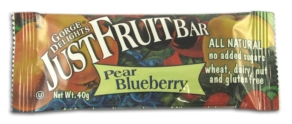 Buy Gorge Delights Blueberry Pear Bar - 3 x 1.4 ozs. | Health Foods St ...