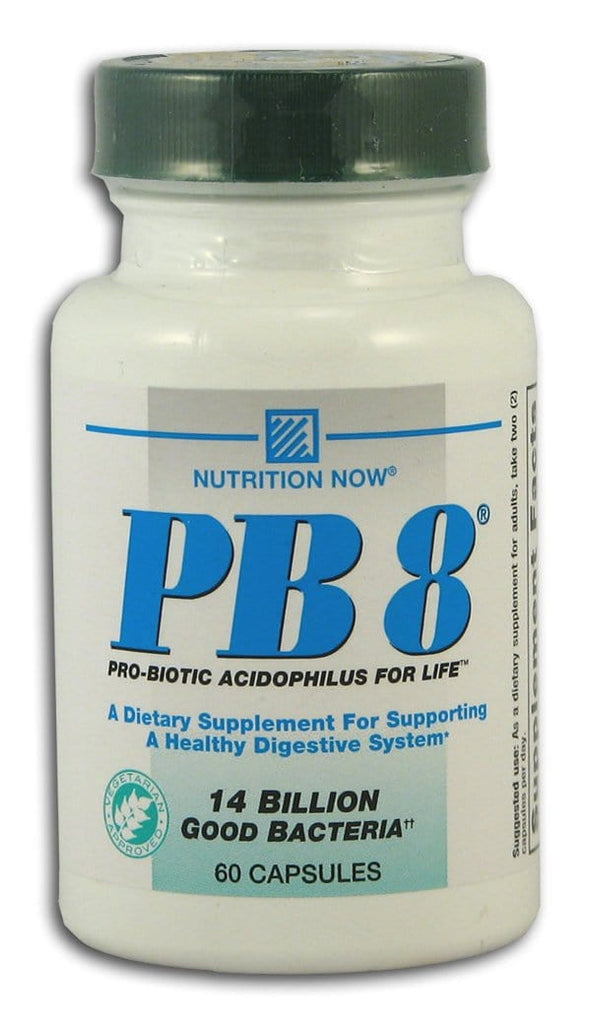 Buy Nutrition Now PB 8 Acidophilus Vegetarian - 60 tablets | Health Fo ...