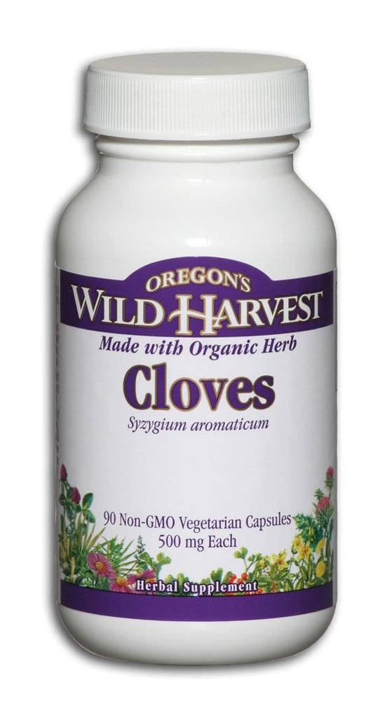 Buy Oregon's Wild Harvest Cloves 500 mg Organic - 90 veg caps | Health ...
