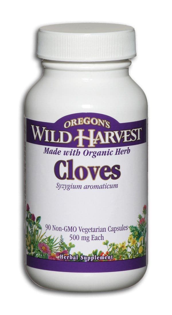 Buy Oregon's Wild Harvest Cloves 500 mg Organic - 90 veg caps | Health ...