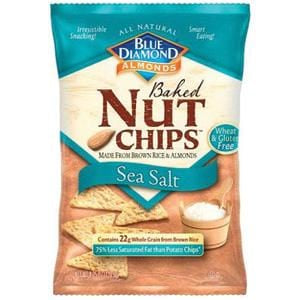 Buy Blue Diamond Nut Chips, Sea Salt - 12 x 4.25 ozs. | Health Foods S ...