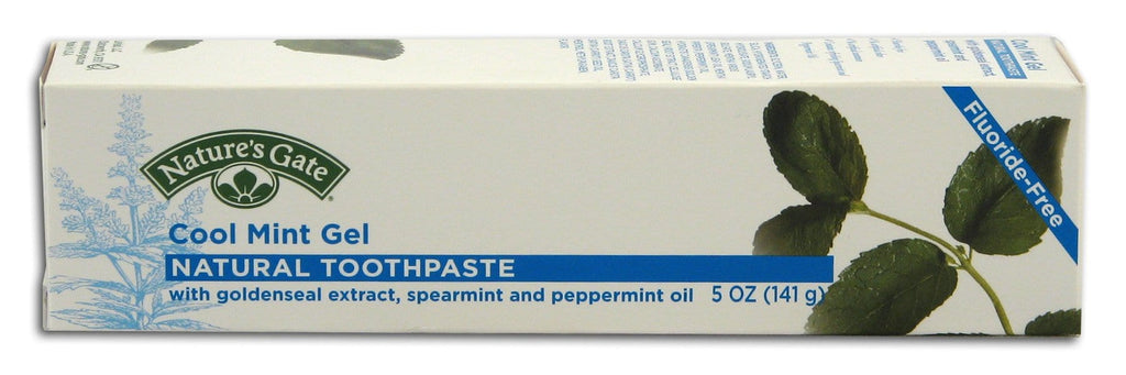 Buy Nature's Gate Cool Mint Gel Toothpaste - 5 ozs. | Health Foods Sto ...