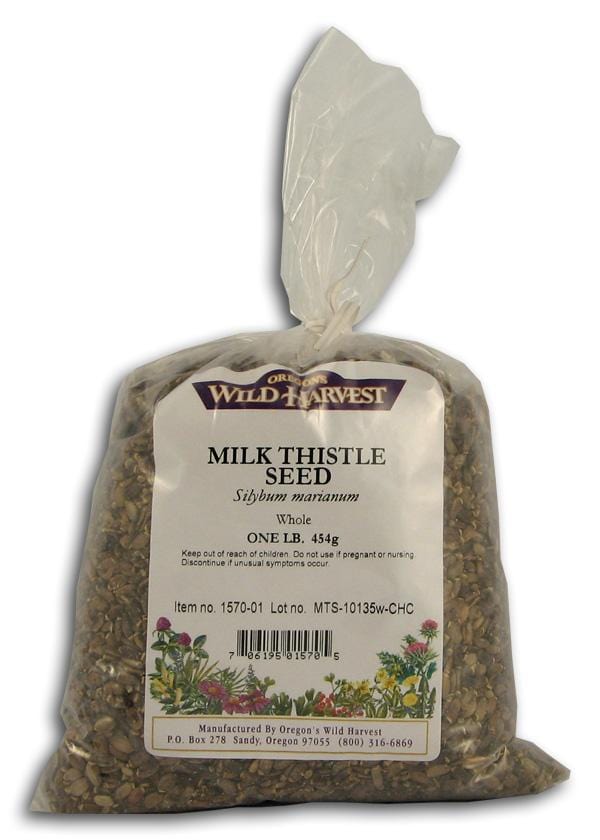 Buy Oregon's Wild Harvest Milk Thistle Seed Organic - 1 lb. | Health F ...