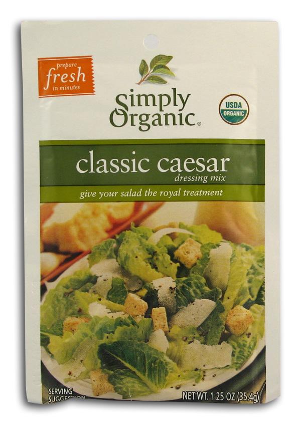 Buy Simply Organic Classic Caesar Dressing Mix Organic - 3 x 1.25 ozs ...