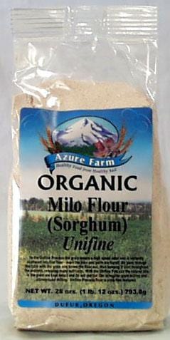 Buy Azure Farm Milo (Sorghum) Flour Organic - 28 ozs. | Health Foods S ...