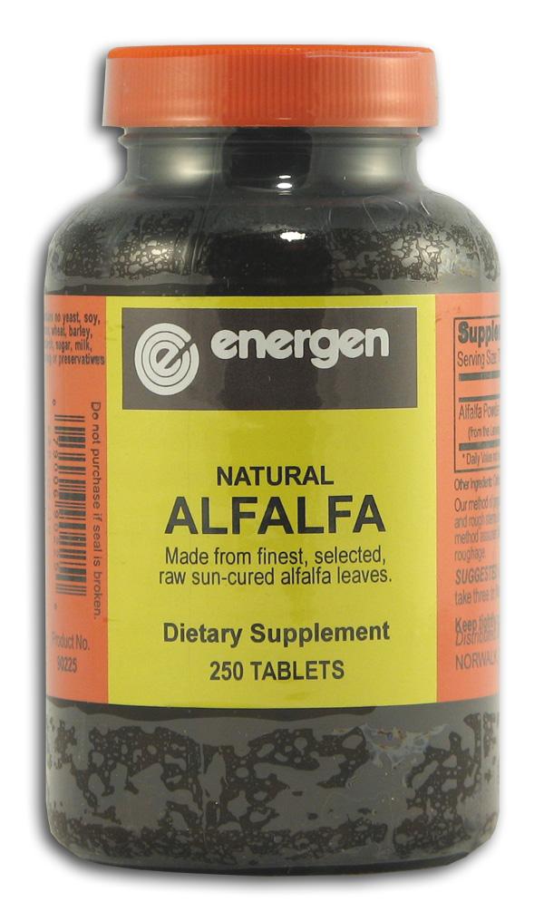 Buy Energen Alfalfa Tablets - 250 tablets | Health Foods Stores | Orga ...